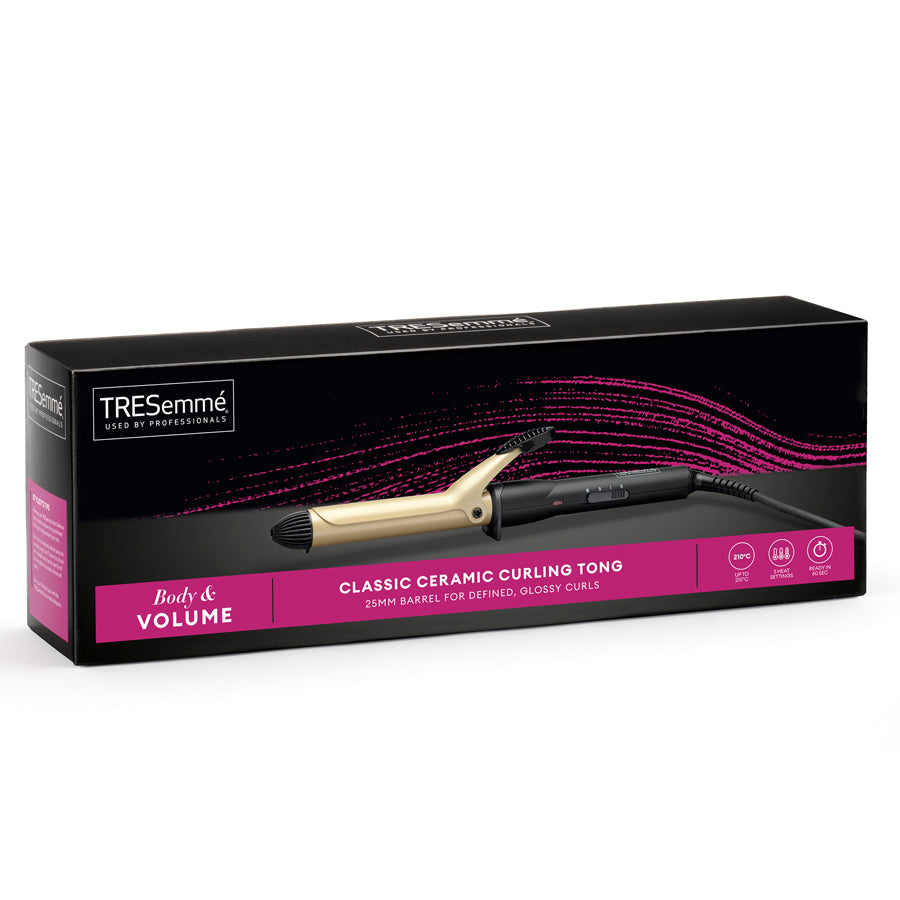 TRESemmé Body & Volume Curls Classic Curling Tong 2811U – Gordons Direct