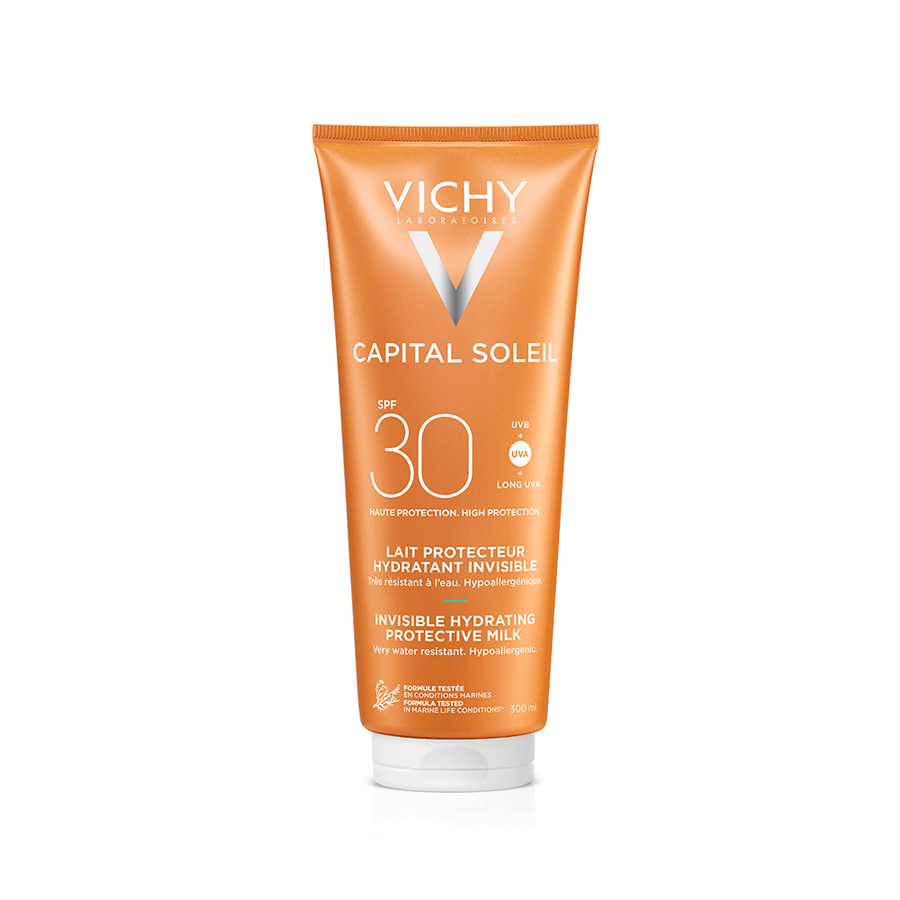 Vichy Capital Soleil Fresh Protective Milk SPF50+ Hydrating | Gordons ...