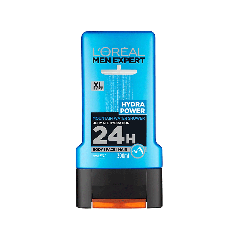 L'Oréal Paris Men Expert Hydra Power Shower Gel 300ml - Gordons Direct ...