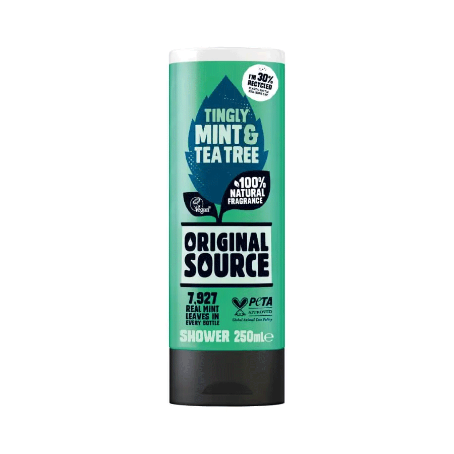 Original Source Mint & Tea Tree Shower Gel 500ml – Gordons Direct
