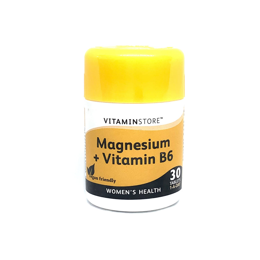 Vitamin Store Magnesium 375mg & B6 Tablets (24 Pack) – Gordons Direct