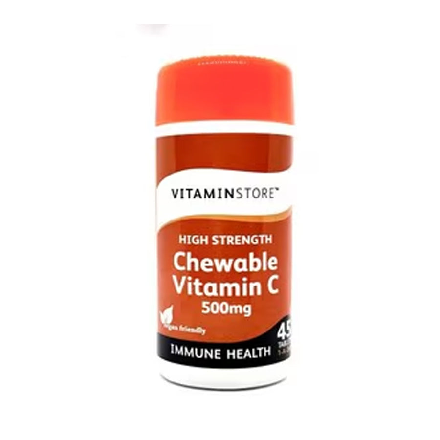 Vitamin Store High Strength Chewable Vitamin C 500mg Tablets (45 Pack ...