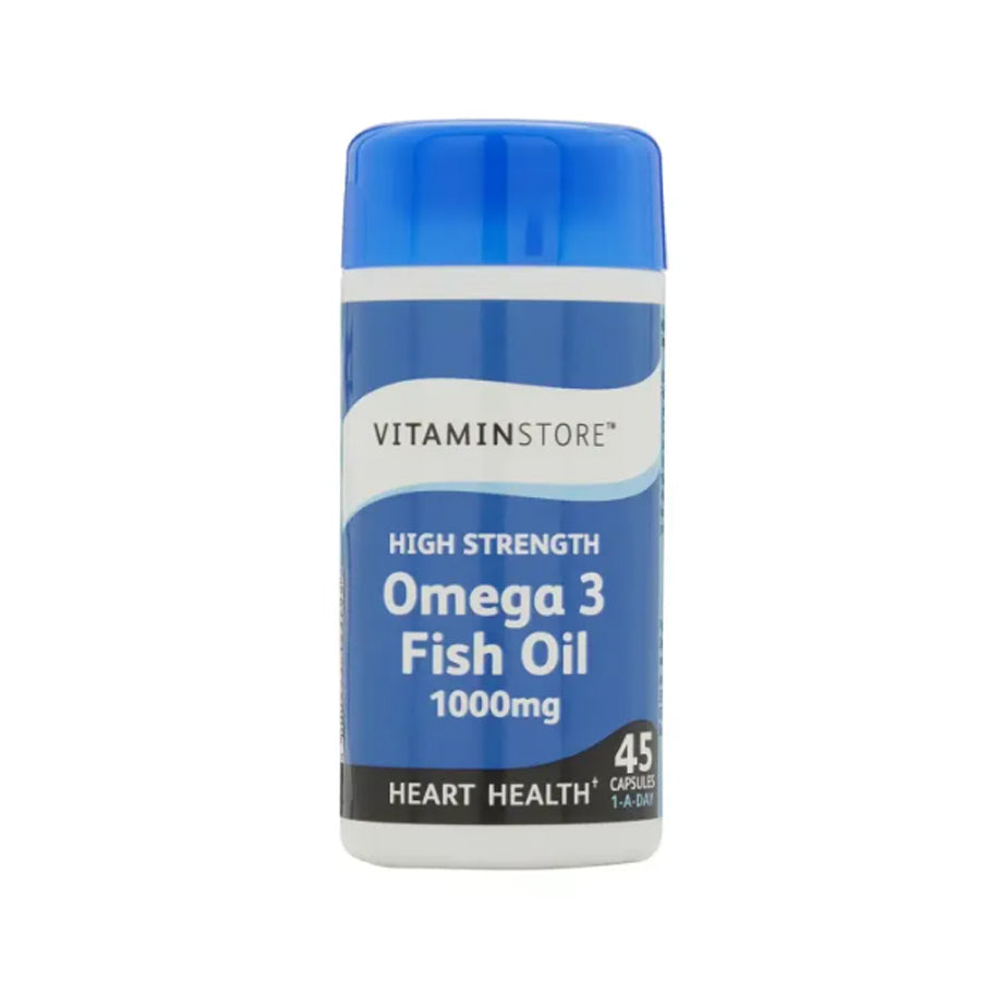 Vitamin Store High Strength Omega 3 1000mg (45 Pack) – Gordons Direct