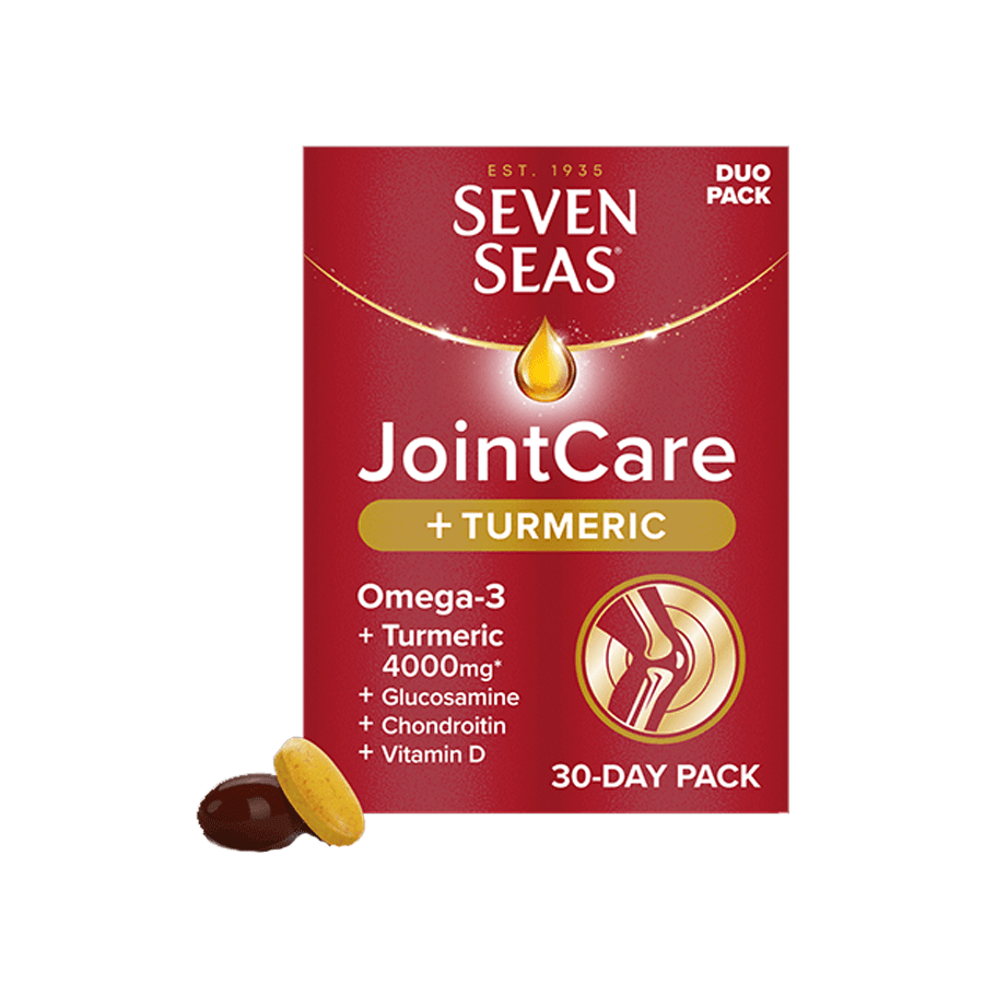 Seven Seas Joint Care + Turmeric Duo Pack (30 Capsules & 30 Tablets ...