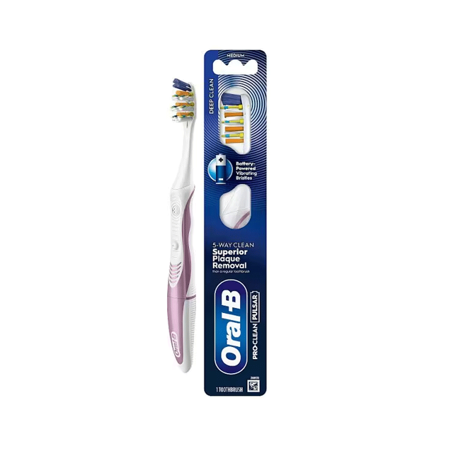 Oral-B Pro-Clean Pulsar Battery-Powered Toothbrush – Gordons Direct