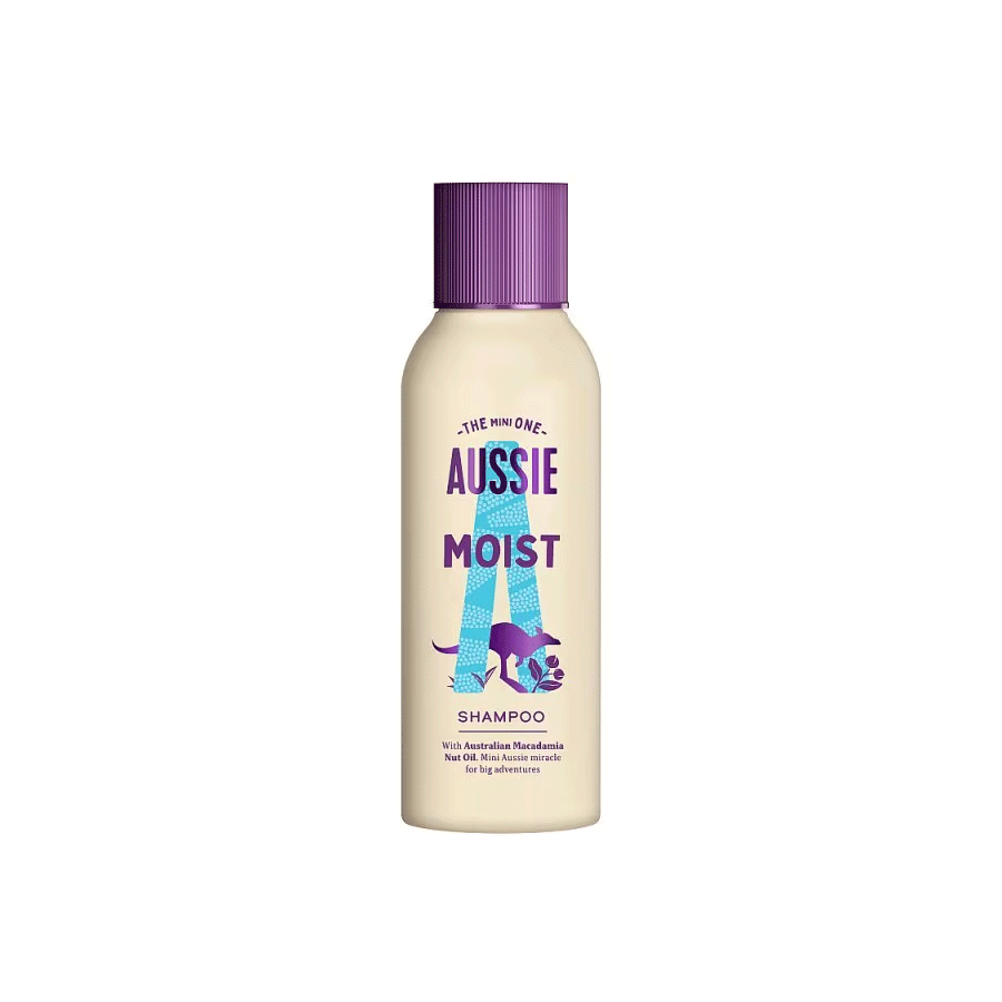 Aussie Miracle Moisture Shampoo Travel Size 100ml – Gordons Direct