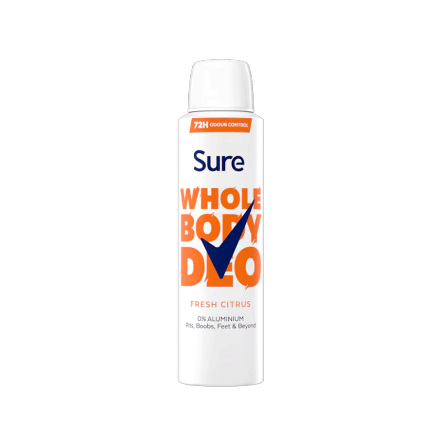 Sure Women's Whole Body Deodorant Spray Fresh Citrus 150ml – Gordons Direct
