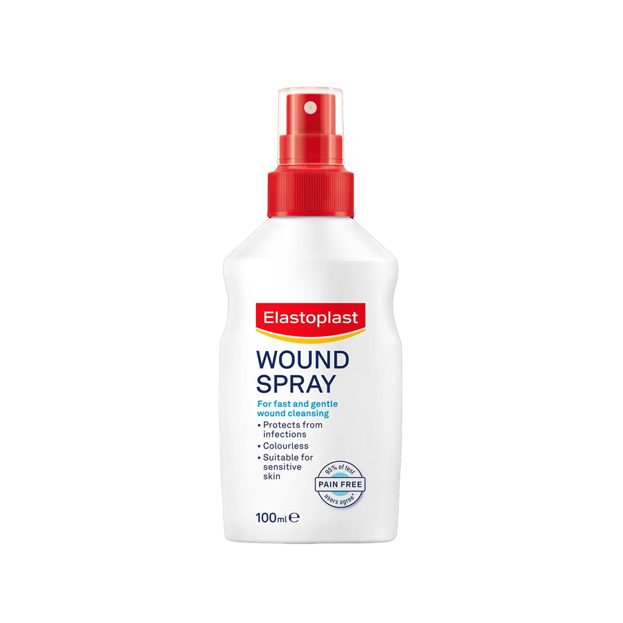 Elastoplast Wound Spray with Antiseptic Cleansing 100ml – Gordons Direct