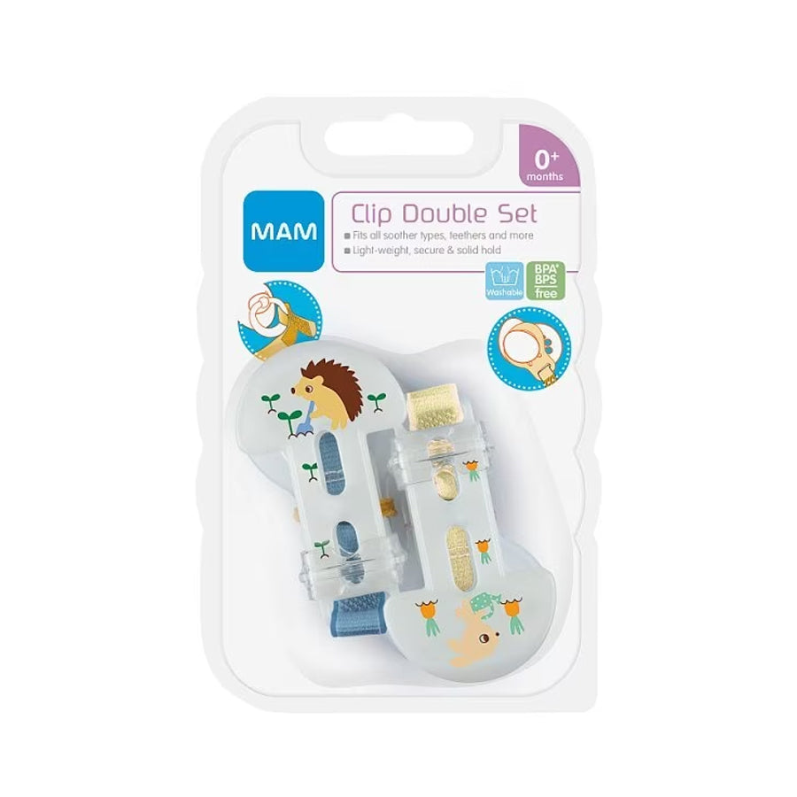 MAM Soothers clips 2 pack – Gordons Direct