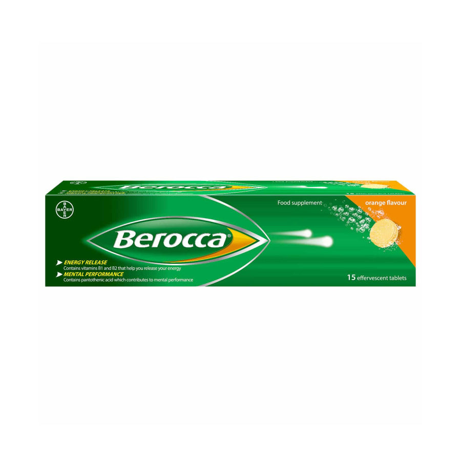Berocca Orange Energy Vitamin (15 Tablets) – Gordons Direct