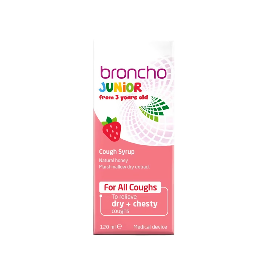 Broncho Junior Cough Syrup (from 3 Years Old) 200ml – Gordons Direct