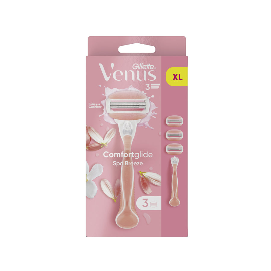 Gillette Venus ComfortGlide Spa Breeze | Special Starter Pack – Gordons ...