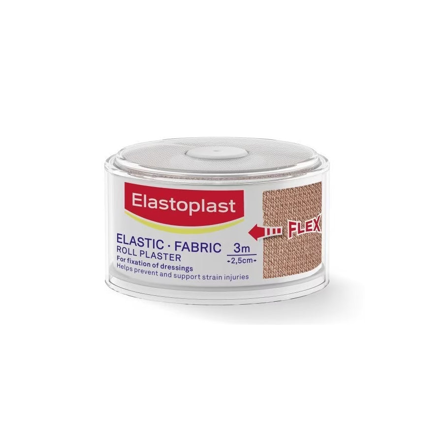 Elastoplast Elastic Fabric Roll Plaster (2.5cm x 3cm) – Gordons Direct