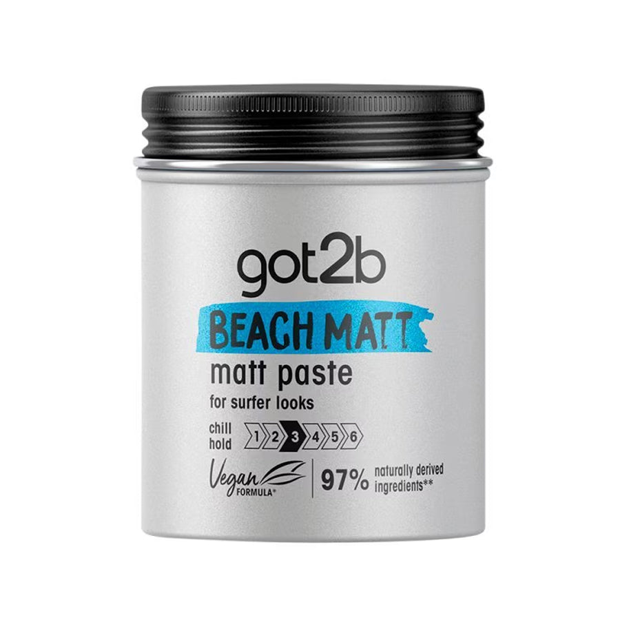 Schwarzkopf got2b Beach Matt Matt Paste 100ml – Gordons Direct