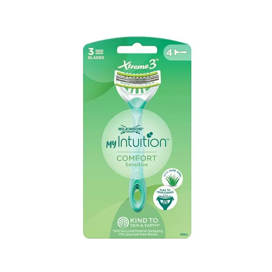 Wilkinson Sword Xtreme 3 Beauty Sensitive Disposable Razors (4 Razors ...