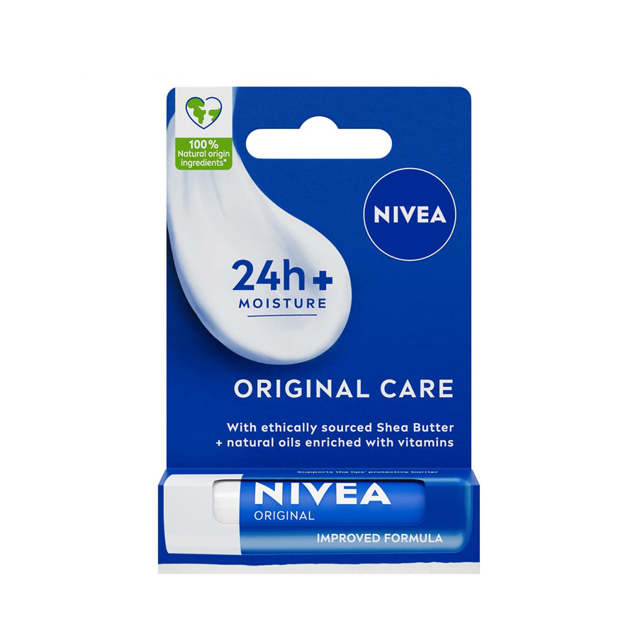 Nivea Original Care Lip Balm 4.8g – Gordons Direct