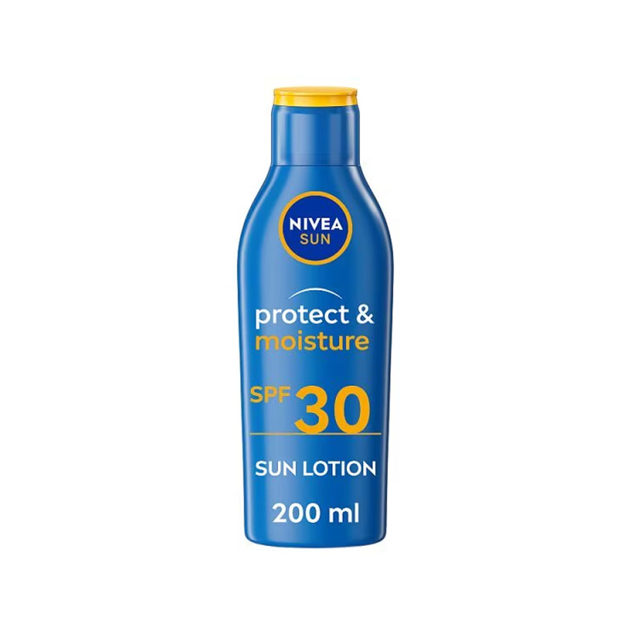 Nivea Sun Protect & Moisture Lotion SPF30 200ml – Gordons Direct