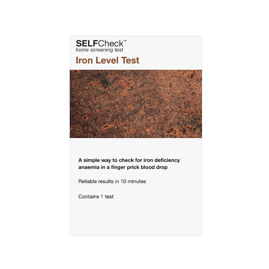 SELFCHECK Iron Deficiency Test Kit – Gordons Direct