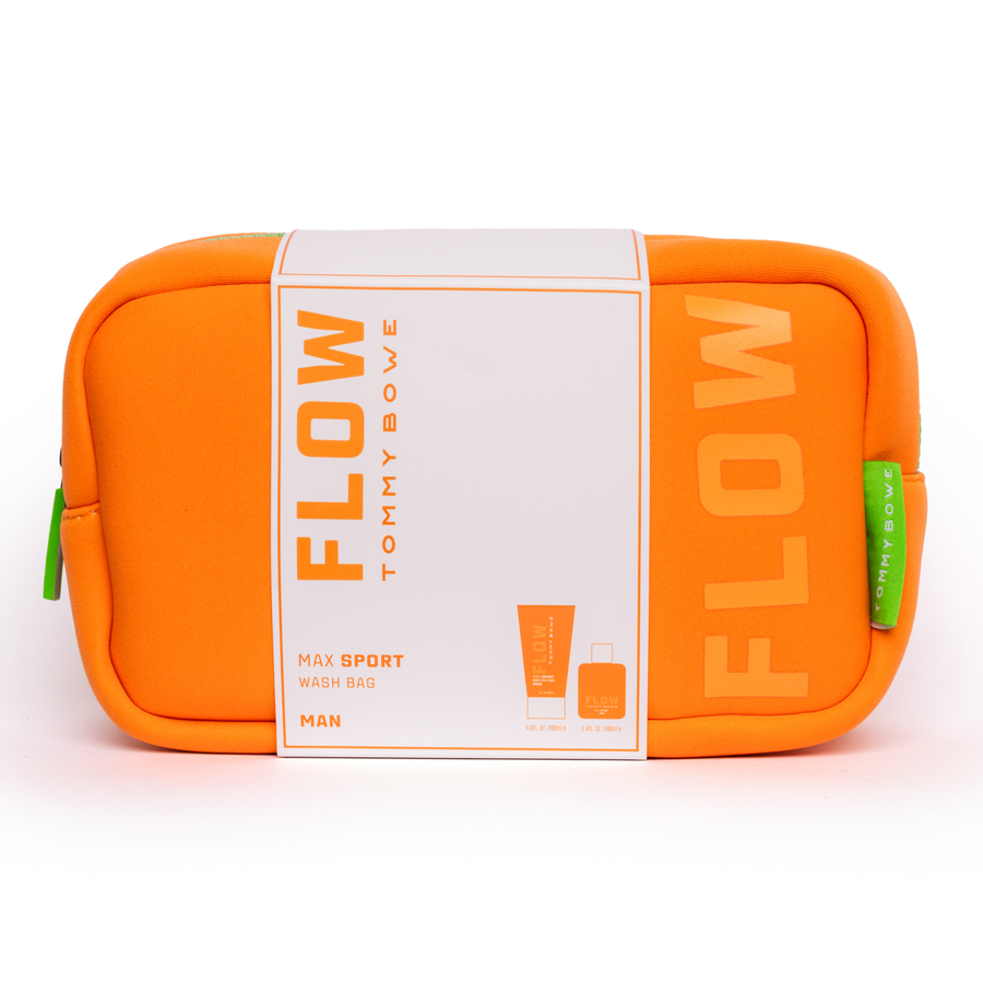 Tommy Bowe Flow Max Sport Wash Bag 2 Piece Giftset – Gordons Direct