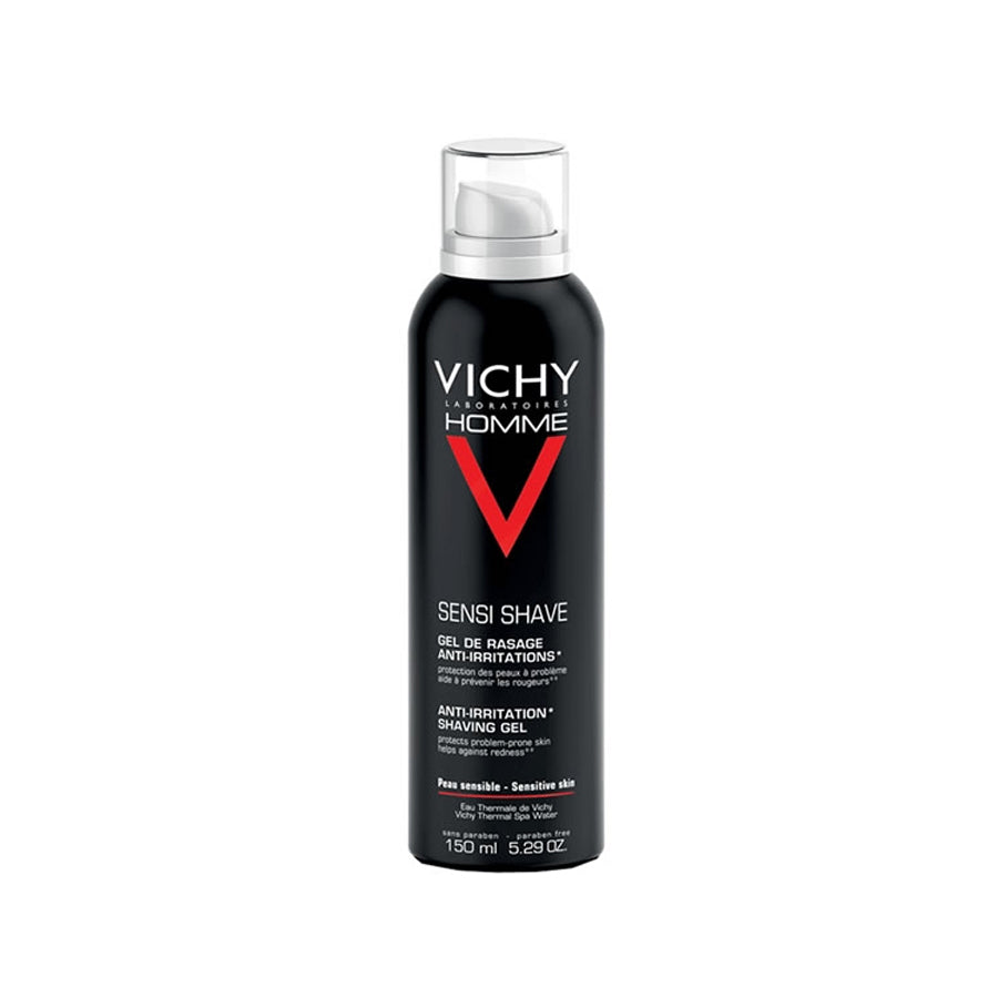 Vichy Homme Anti-Irritation Shaving Gel 150ml – Gordons Direct