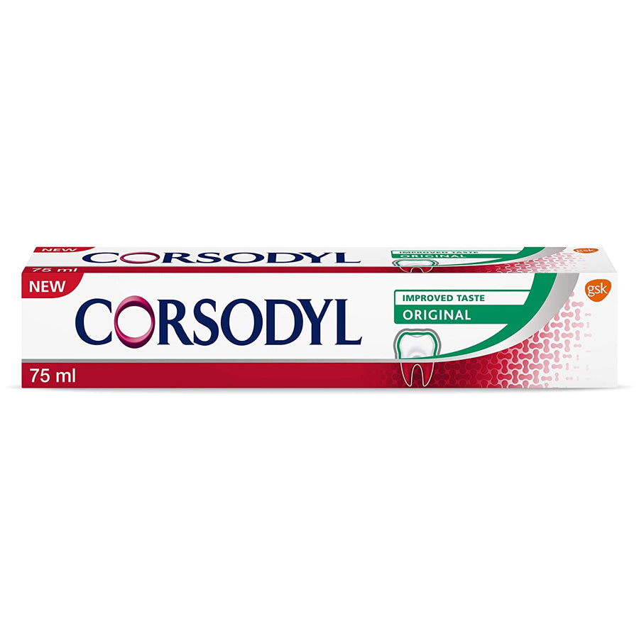 Corsodyl Daily Gum & Tooth Paste: for Healthy Teeth and Gums | Gordons ...