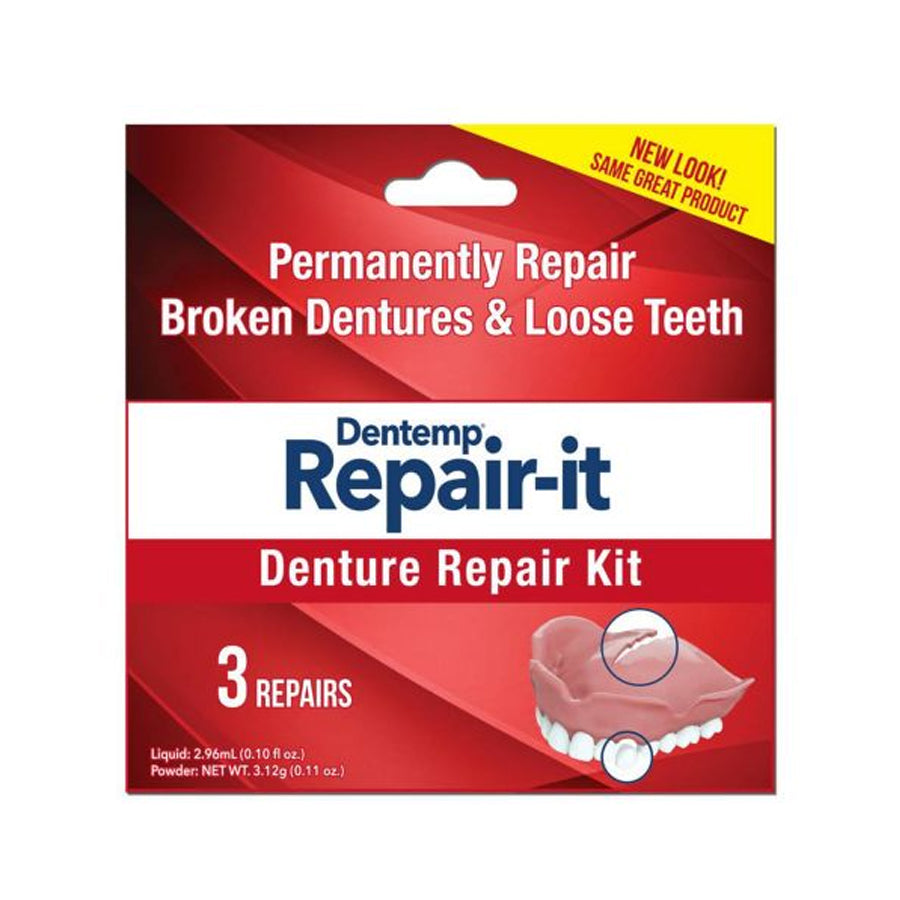 Dentemp Repair-it Denture Repair Kit – Gordons Direct
