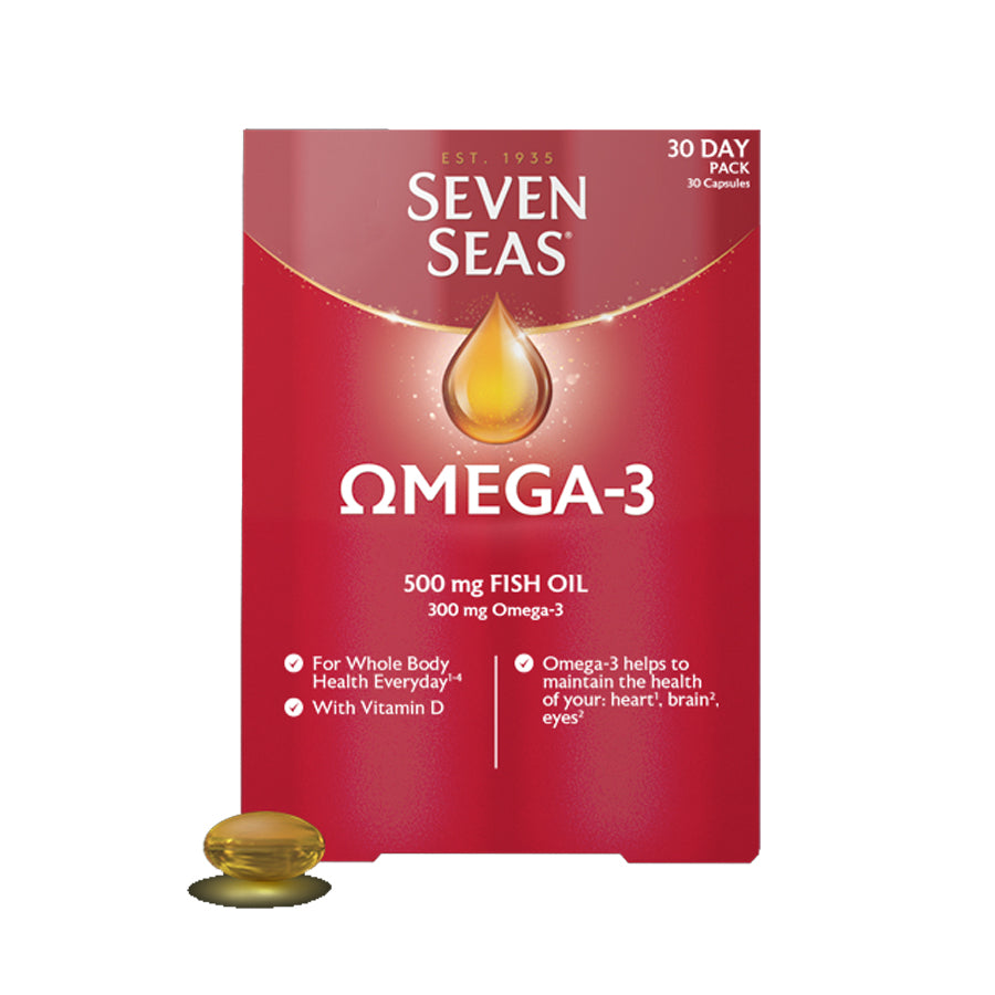 Seven Seas Omega-3 Daily Capsules (30 Pack) – Gordons Direct
