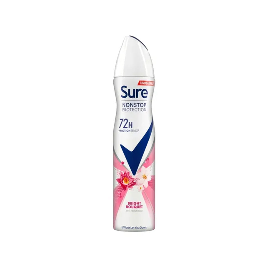 Sure 72 Hour Bright Bouquet Anti-perspirant Deodorant 250ml – Gordons ...