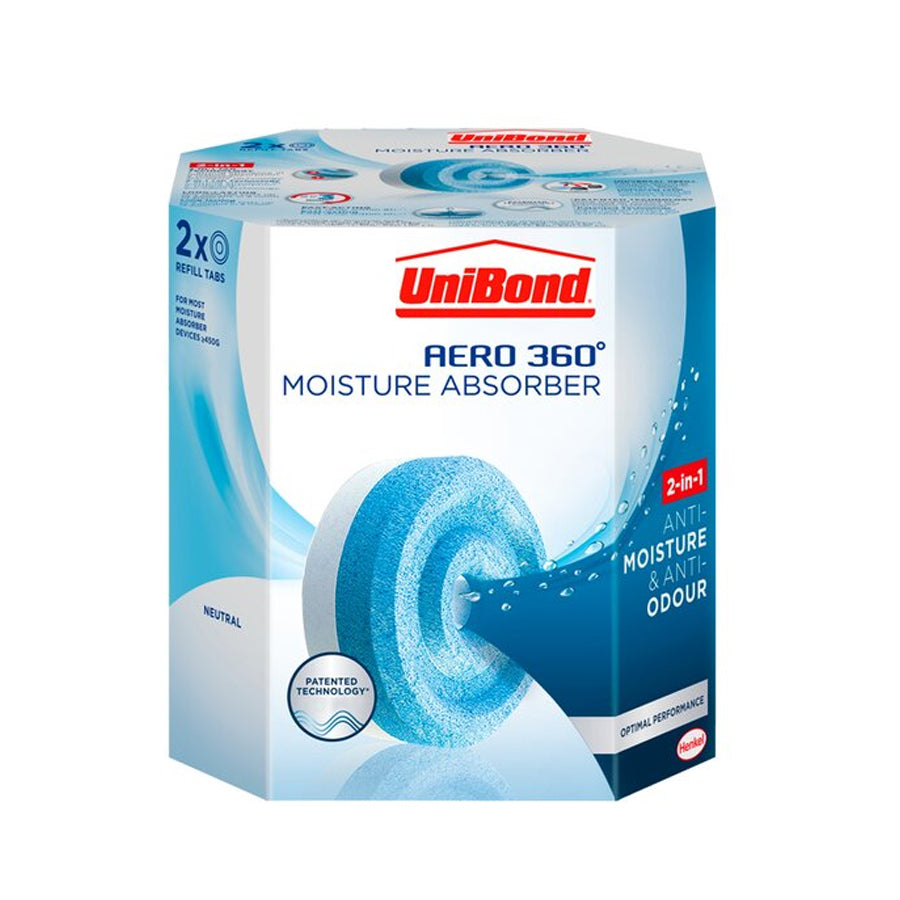 Unibond Humidity Absorber Aero 360 (2 Pack) – Gordons Direct