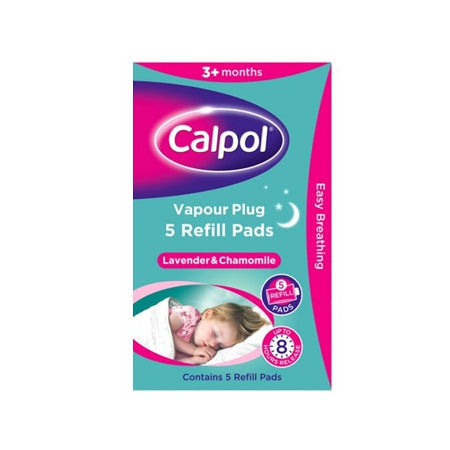 Calpol Vapour Plug 5 Refill Pads - Lavender & Chamomile – Gordons Direct