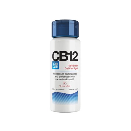 CB12 Mint Menthol Mouthwash | CB12 Safe Breath Oral Care Agent ...
