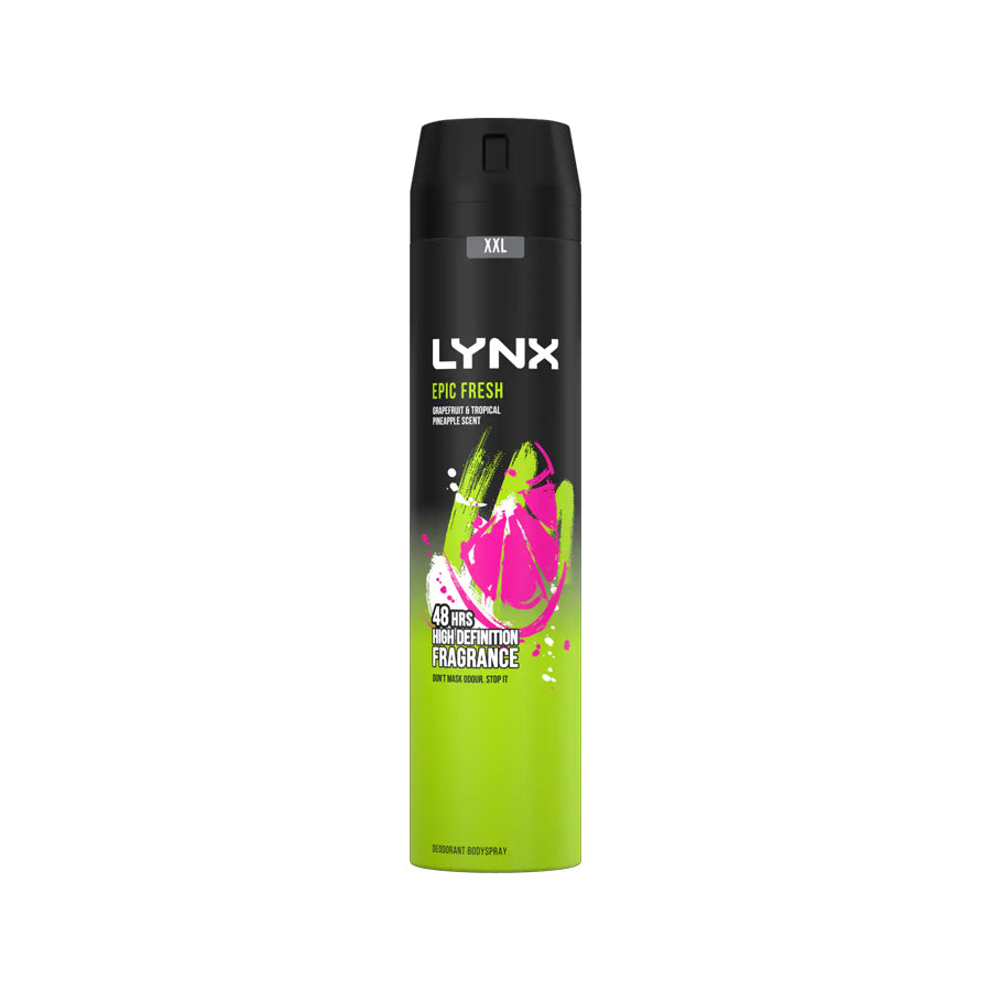Lynx Epic Fresh Body Spray 250ml – Gordons Direct