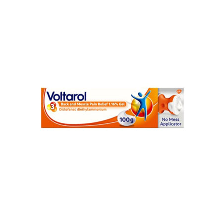 Voltarol Back and Muscle Pain Relief 1.16% Gel with a No Mess Applicat ...